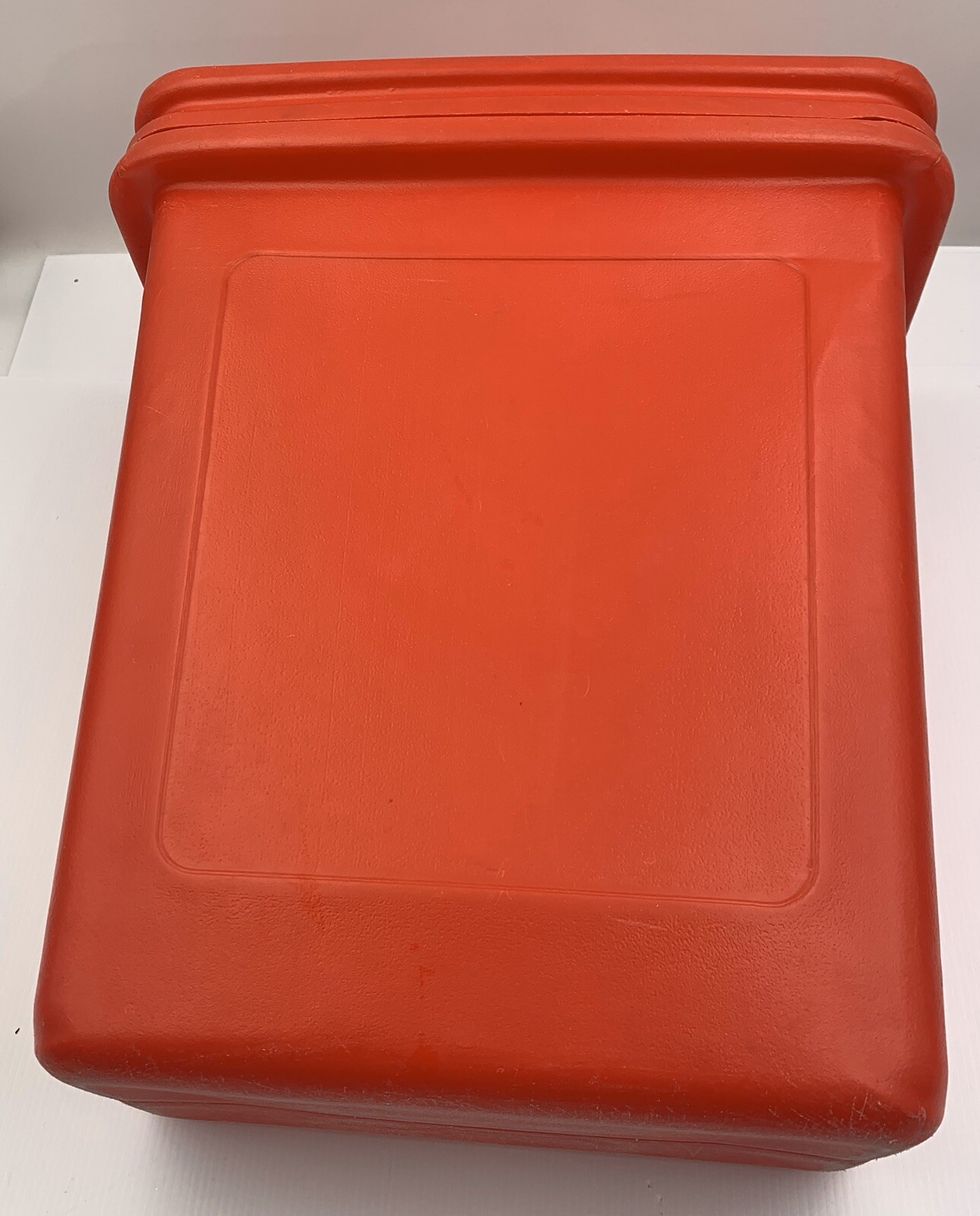 Large 1950’s Vintage Red Plastic KEN-L RATION Dry Dog Food Bin ...