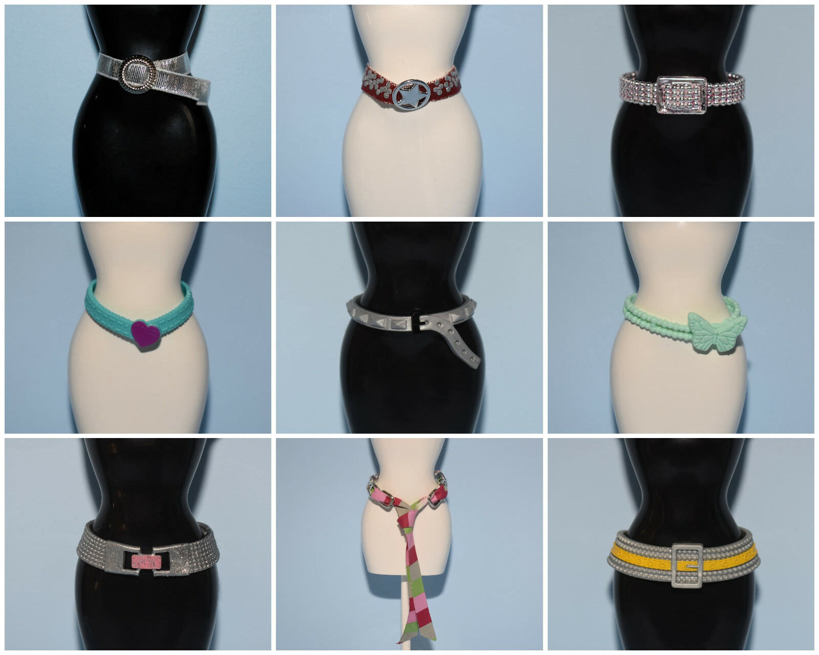 Assorted Lot of Miscellaneous Belts Buckles Sashes Genuine BARBIE -You ...