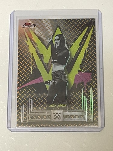 Jacy Jayne 2025 Topps Finest WWE GOLD REFRACTOR 14/75 | eBay