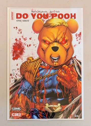 DO YOU POOH #1 Homelander Invincible Battle Damaged Trade Variant 10/50 ...