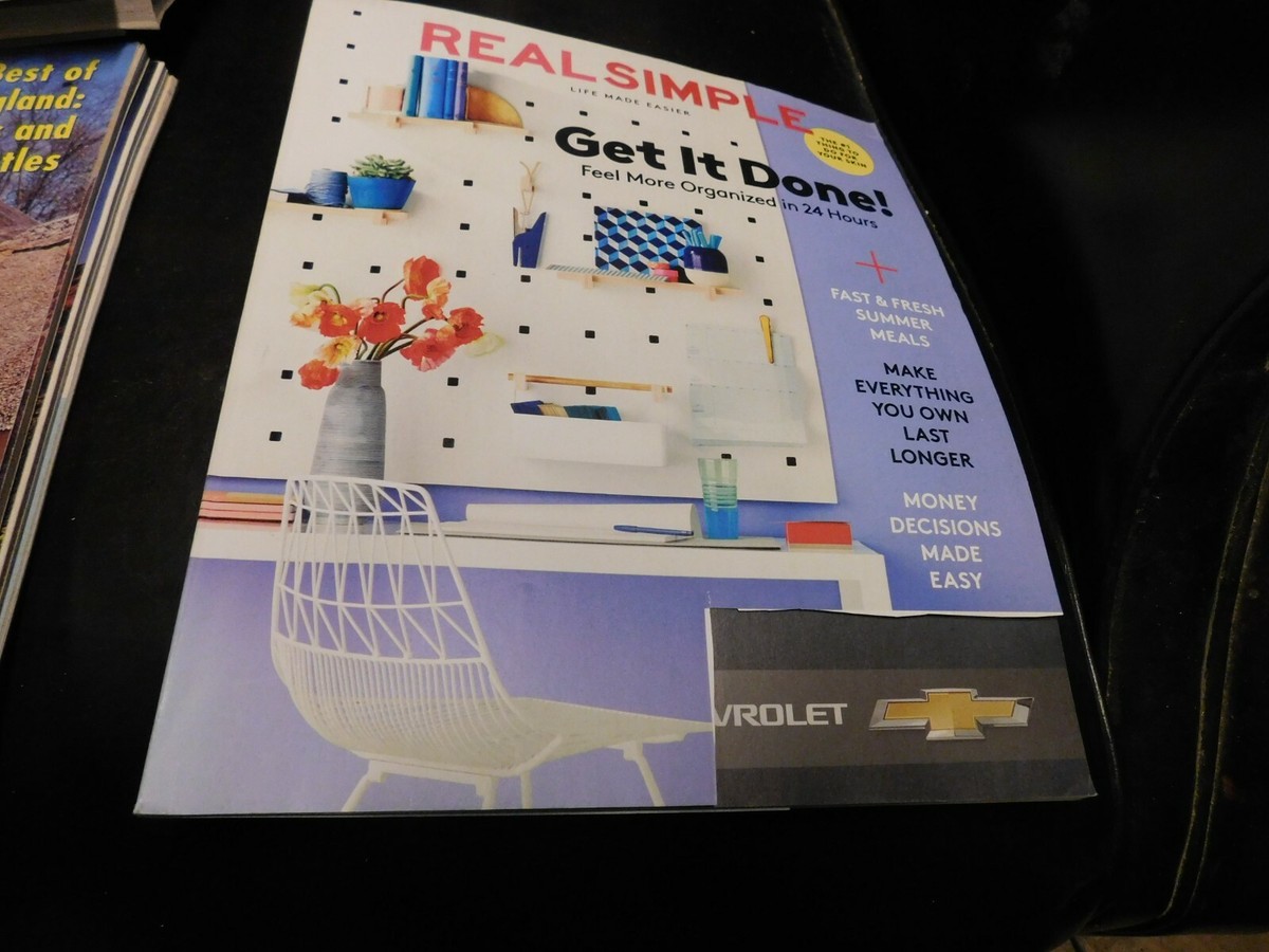 Real Simple Magazine Covers 2018 Real Simple Magazine Etsy