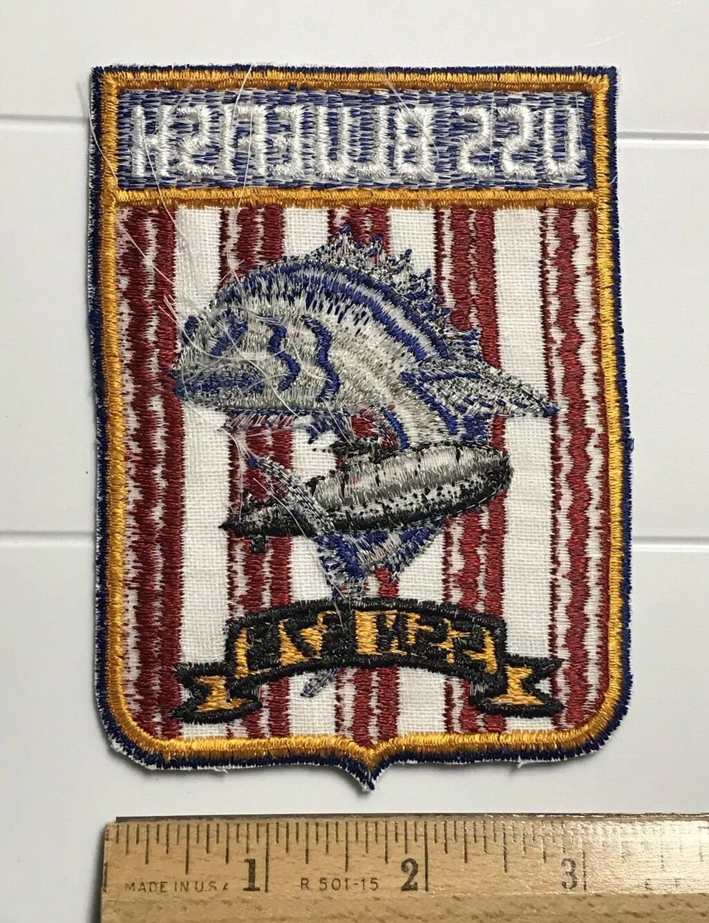 USS Bluefish SSN 675 US Navy Sturgeon-class Submarine USN Sub ...