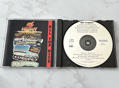 Hot N Heavy CD ORIGINAL 1991 Sony Music A 21611 Boston, Ted Nugent ...