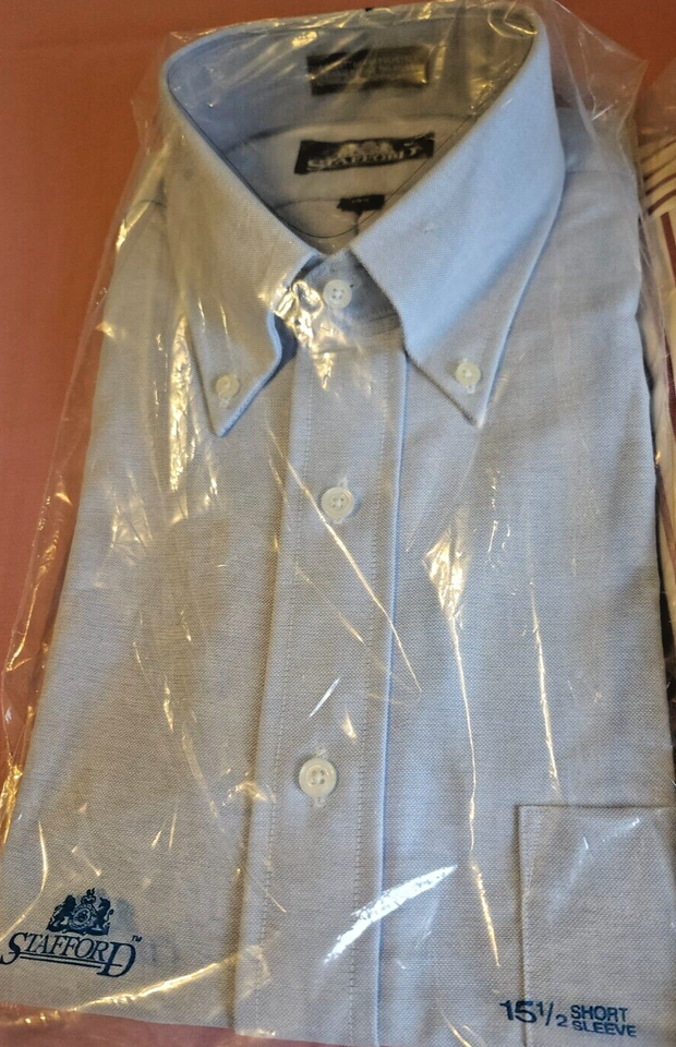 2 Stafford Size Medium Men's Dress Ware Shirts | eBay
