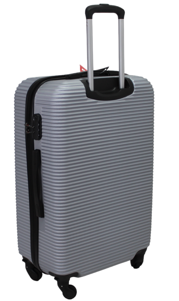 XL Large Suitcase 4 Wheel MEDIUM Lightweight ABS Hard Shell Luggage ...