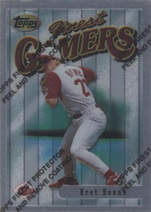 1996 Topps Finest - Bret Boone #65 for sale online | eBay