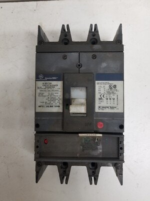 GE SGHA36AT0400 Spectra RMS Hi-Break Molded Case Circuit Breaker 400 A ...