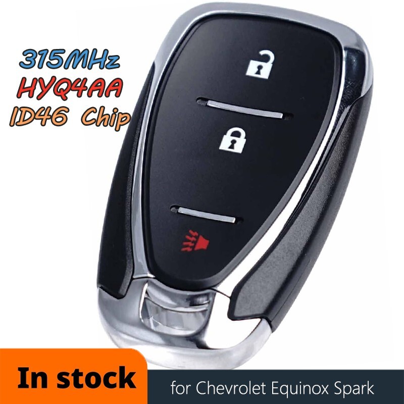 2x Key for 2018 2019 2020 Chevy Equinox Spark Sonic Keyless Remote FOB ...