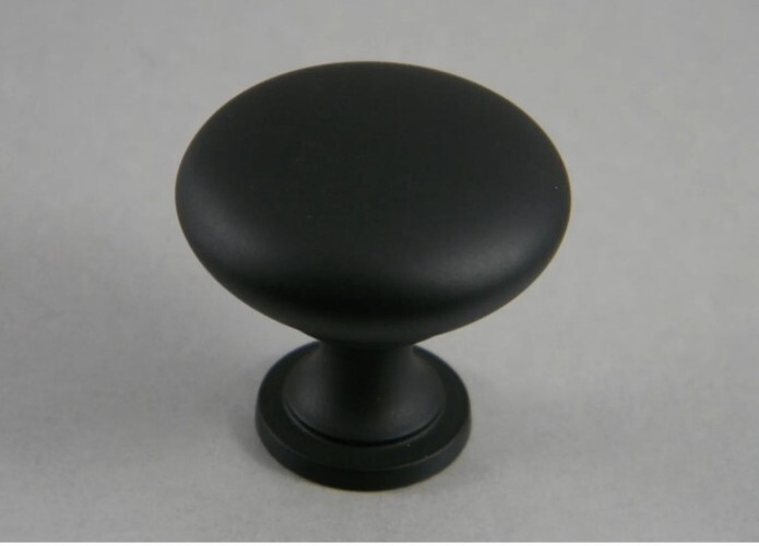 New 5 Pack AMEROCK Allison 1-1/4" Cabinet Door Knob Pull Black BP53005 ...