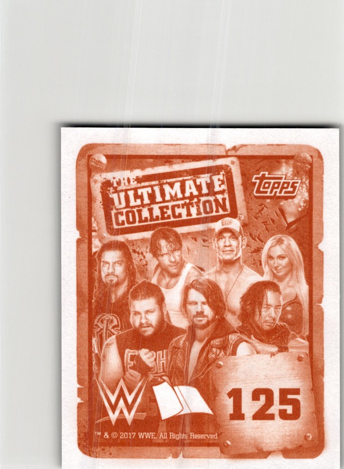 2017 Topps WWE Stickers Ultimate Collection John Cena #125 | eBay