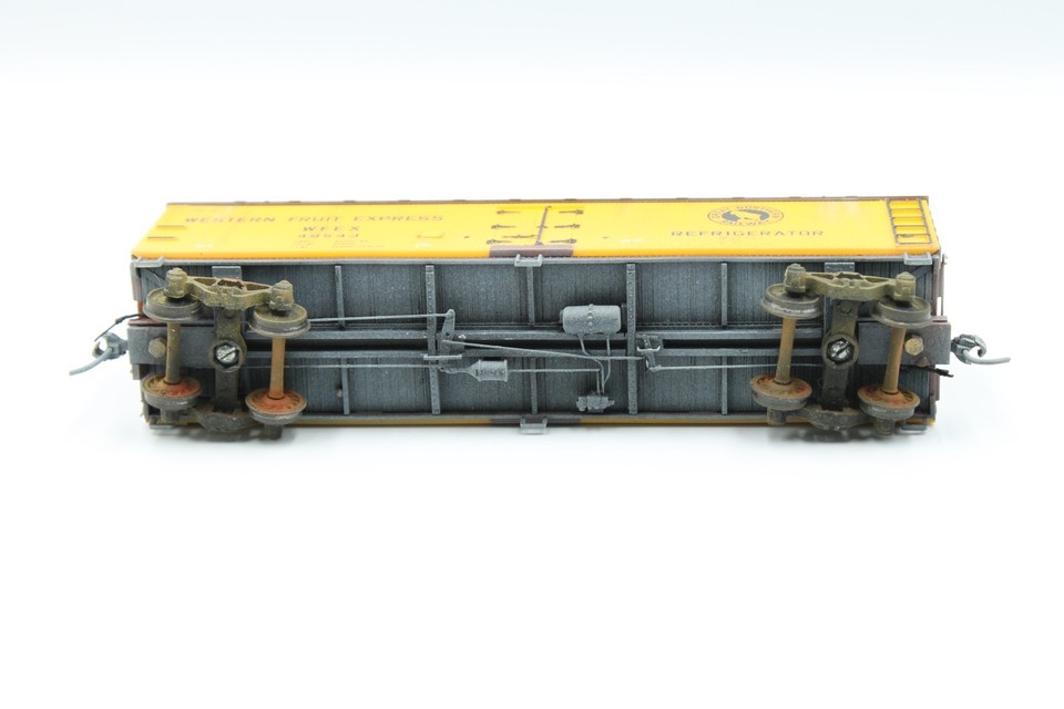 HO Accurail 40' Wood Reefer Western Fruit Express WFEX 49543 Weathered ...