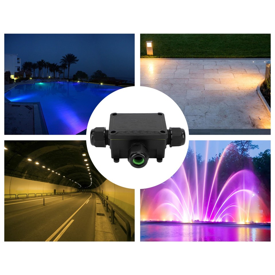 Junction Box 10 To 14mm Electrical External Junction Box For LED ...