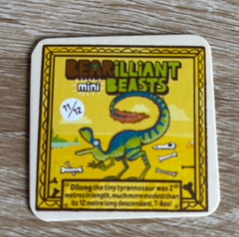 Yoyo bear Bearilliant mini beasts cards- choose the cards you need-all ...