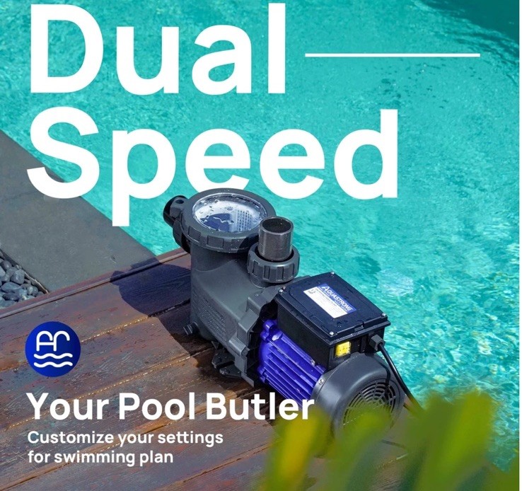 Aquastrong 1.5 hp 115v high flow Dual Speed pool pump model PSP150AD ...