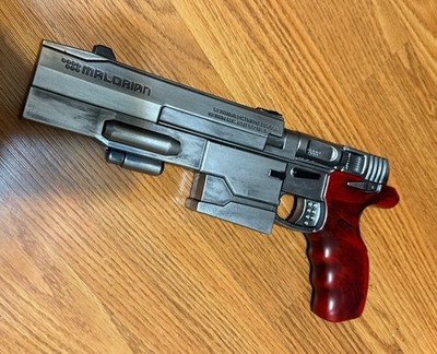 Malorian Arms 356 Johnny Silver Hand Cyberpunk Replica Foam Video Games ...