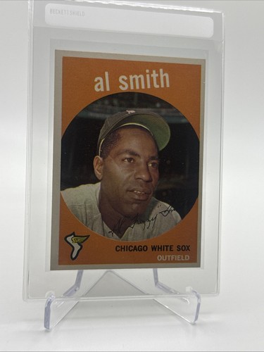 1959 Topps Al Smith Baseball Card #22 NM Quality #3 FREE SHIPPING | eBay