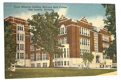 PKMs United Memorial Building Michigan State College East Lansing ...