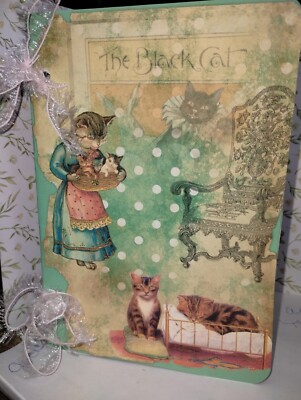 Vintage Cats Junk Journal Scrapbook USA Seller | eBay