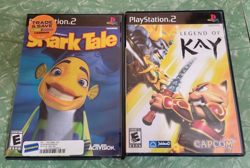 Used PS2 Games - Shark Tale & Legend of Kay | eBay