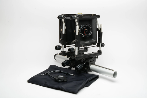 Omega 45E 4x5 Monorail Camera w/Caltar-W II 90mm f8, very clean, tested ...