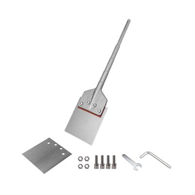 VIAVIC SDS MAX Floor Scraper, with 2 Pcs 6" Heavy Duty Blade & 25 ...