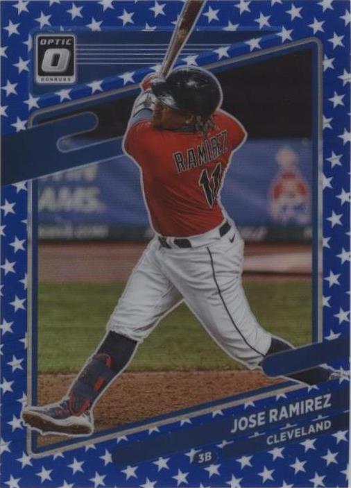 2021 Panini Donruss Optic - Jose Ramirez #148 Spirit of 76 Prizm /76 ...