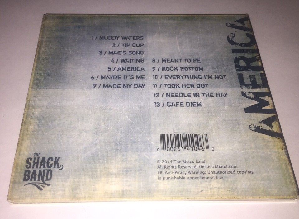 The Shack Band America Cd 2014 | eBay