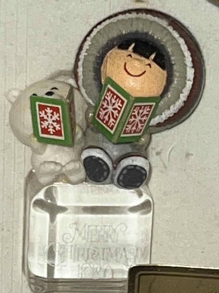 Hallmark Ornament 1980 FROSTY FRIENDS COOL YULE 1st in Series In Box ...