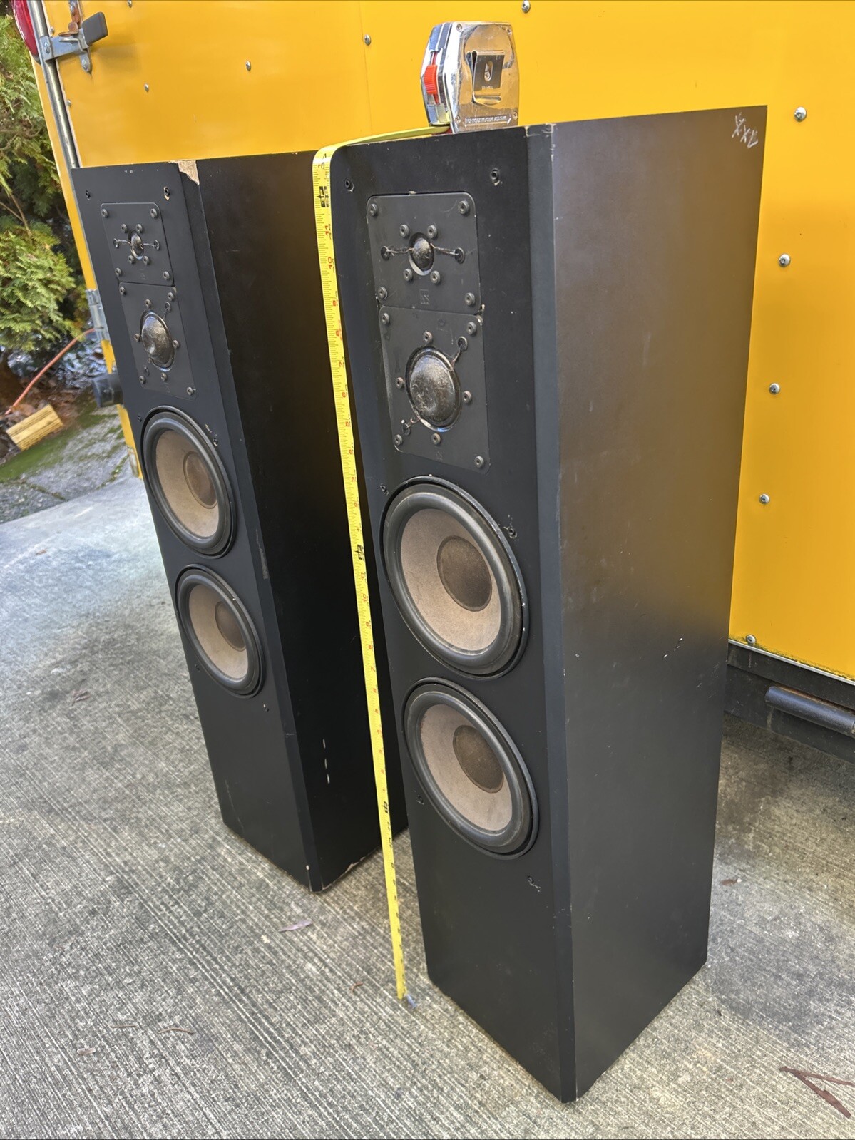 ADS L1090/2 Vintage Black High Fidelity Floor Tower Speakers TESTED ...