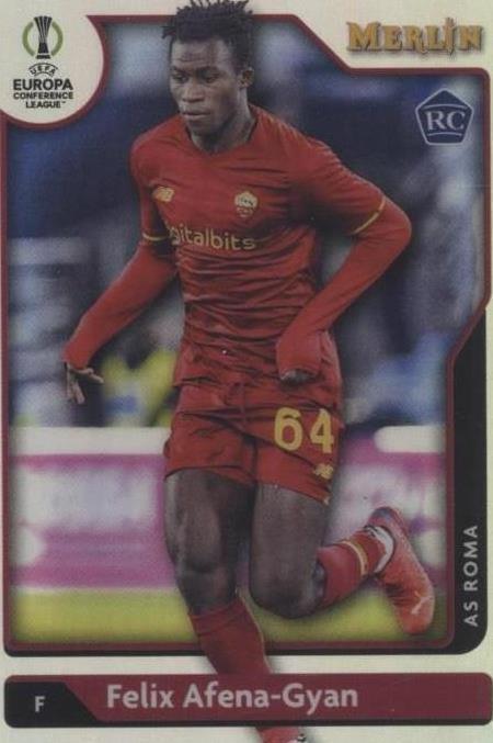 2021-22 Topps Merlin Collection Chrome UCL - Felix Afena-Gyan #116 ...