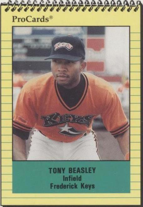 1991 ProCards Minor League - Tony Beasley #2370 (RC) for sale online | eBay