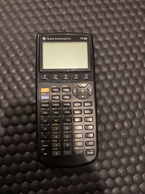 Texas Instruments TI-86 Graphing Calculator Tested & Working Clean No ...