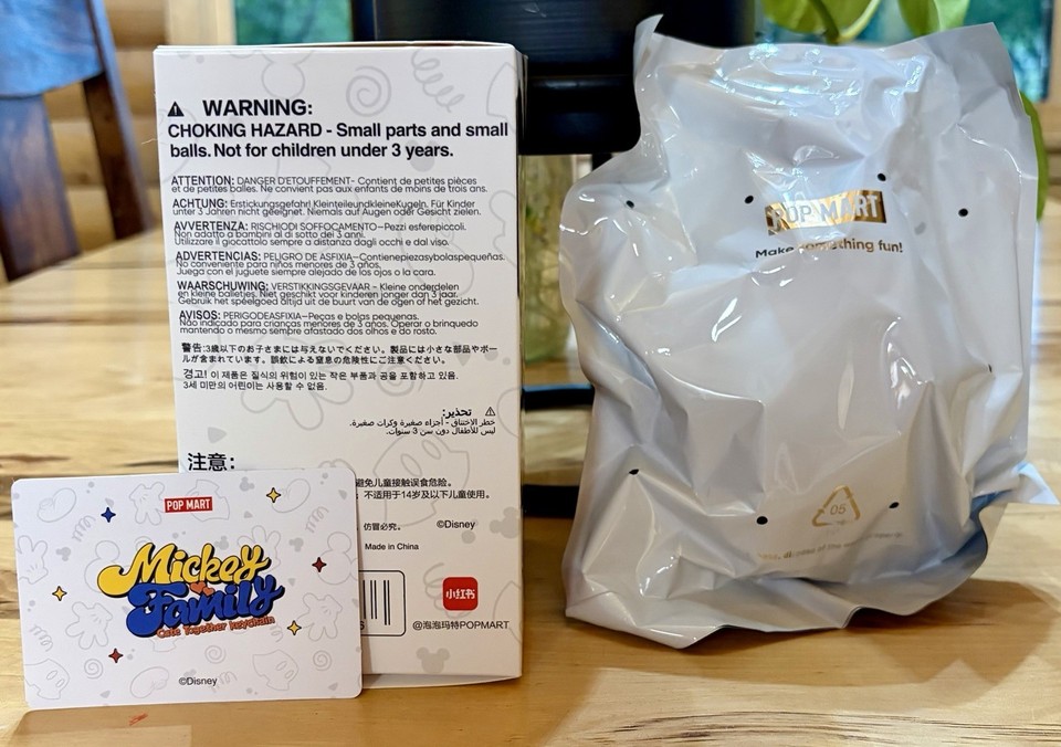 DALE Confirmed Disney POP MART Labubu Keychain Mickey and Family ...
