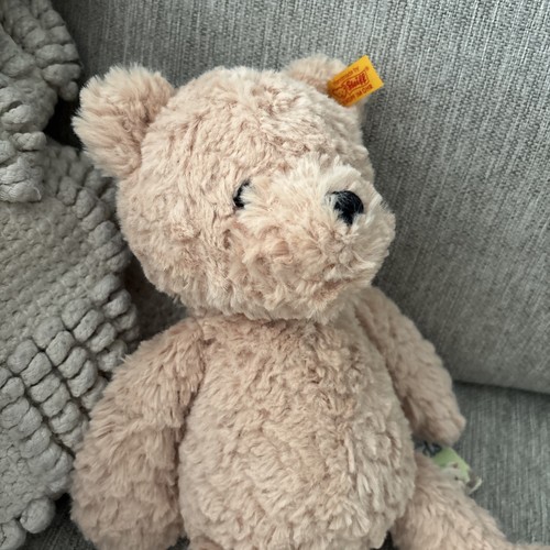 Steiff Jimmy Soft Cuddly Friends Teddy Bear Plush 12” Button NWT | eBay