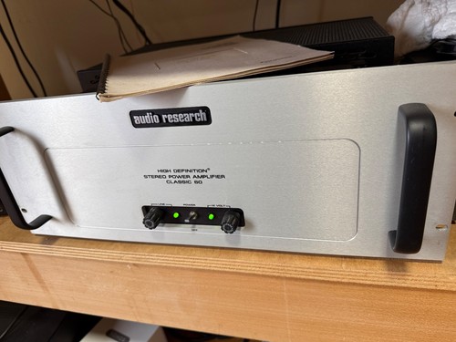 Audio Research Classic 60 Tube Amplifier - Perfect Condition | eBay
