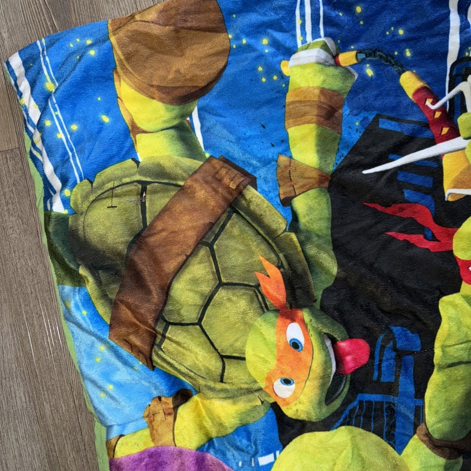 Teenage Mutant Ninja Turtles Sleeping Bag Nickelodeon TMNT 54”x30 ...