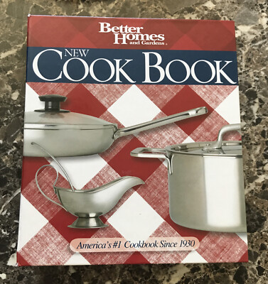 Better Homes & Gardens Cookbook 14th Edition Red Plaid 5 Ring Binder | eBay