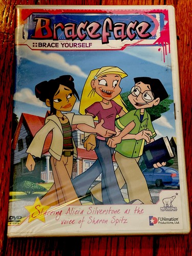 Braceface Alicia Silverstone DVD Brand New Sealed Movie @ Braces w/ FREE SHIP 704400108020 | eBay