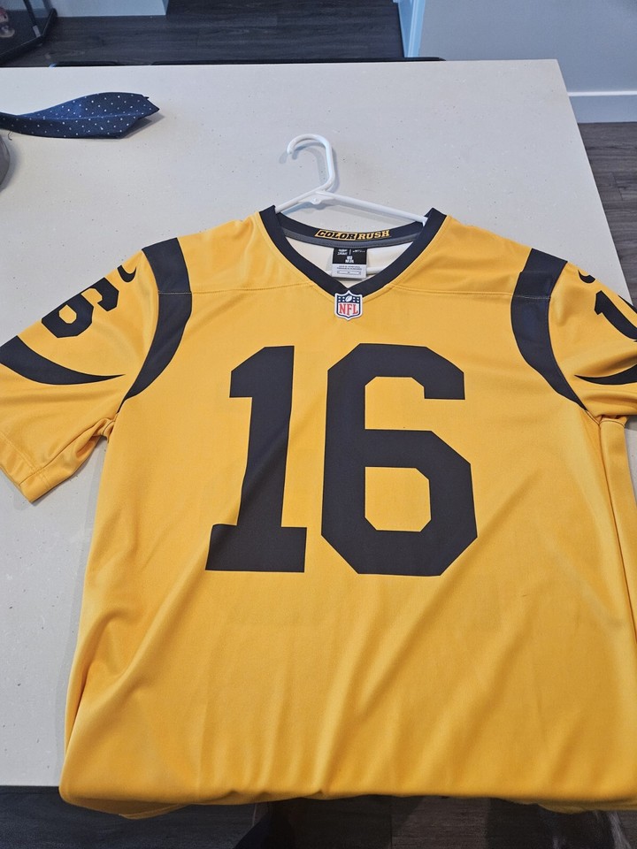 Nike Los Angeles Rams Jared Goff Vapor Jersey Men's Medium COLOR RUSH ...