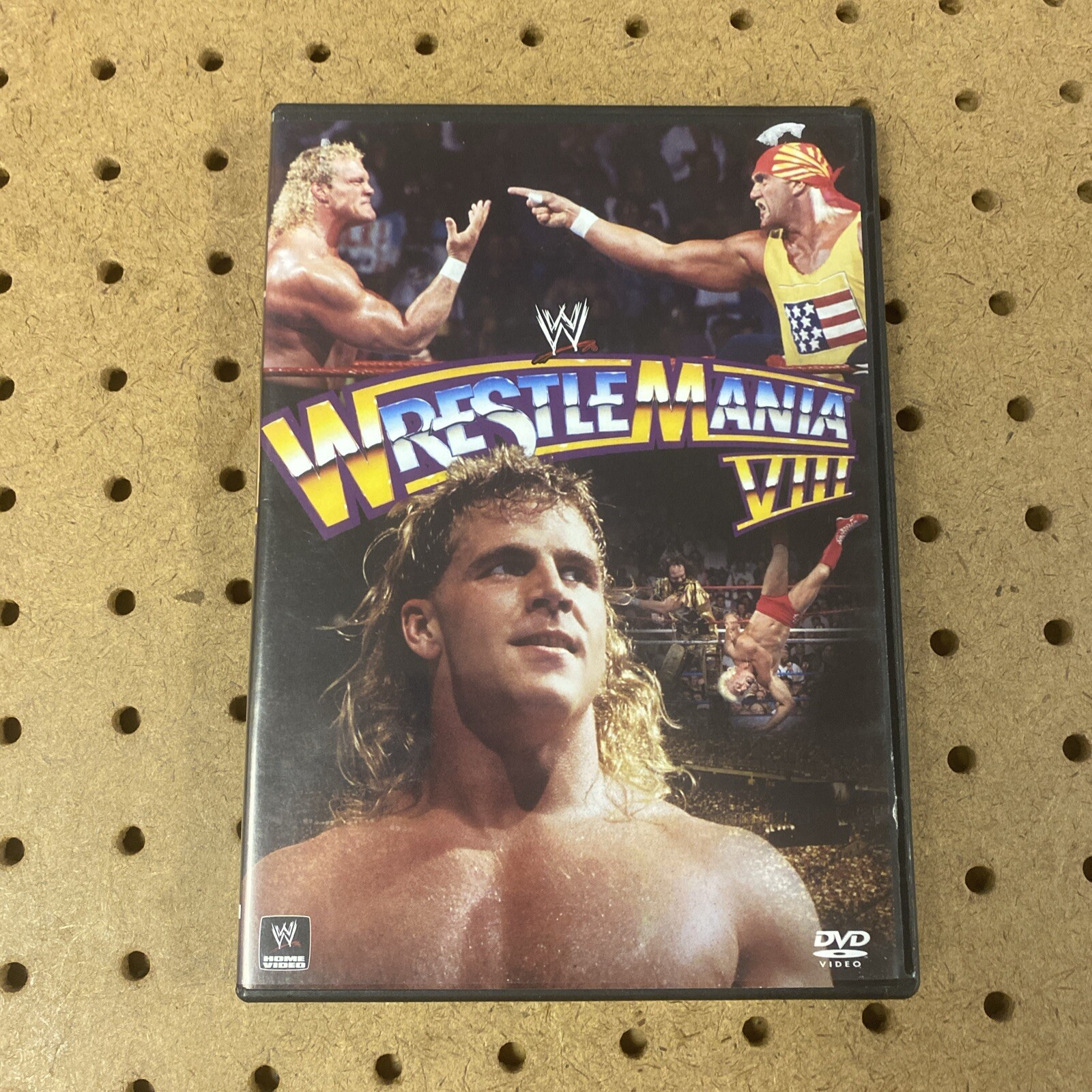 WWF WrestleMania VIII 8 1992 DVD 2013 WWE Wrestling Hulk Hogan Bret ...