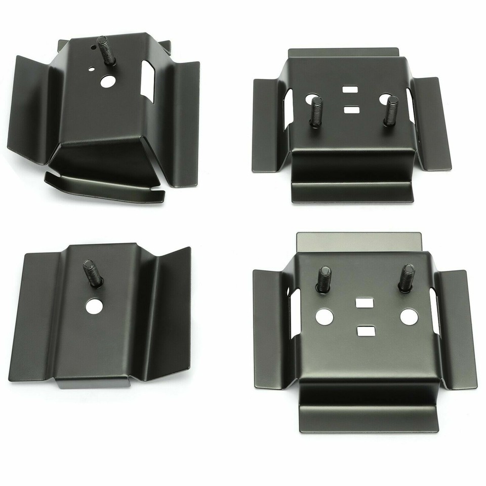 For G-Body Bucket Seats Rail Mounting Brackets Mount Set of 4 Steel ...