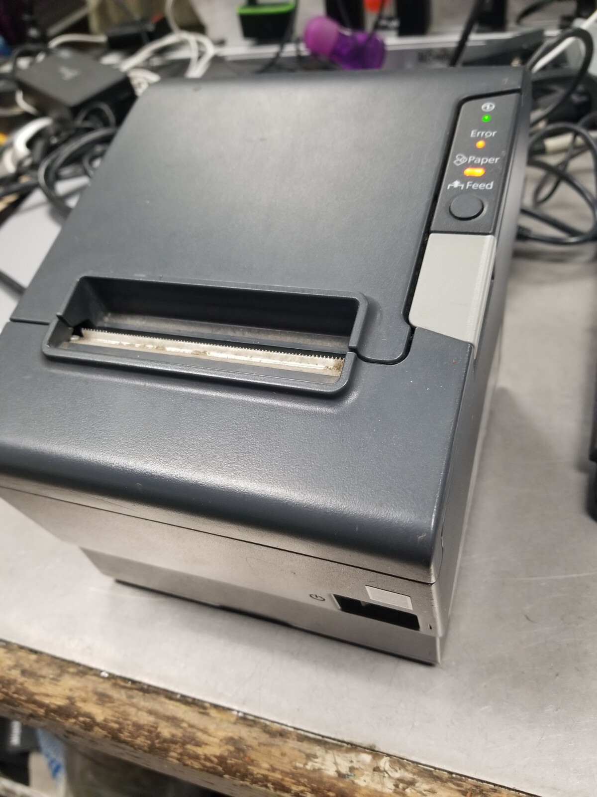 Epson M244a USB Ethernet POS Receipt Printer Tm-t88v \ for sale online ...
