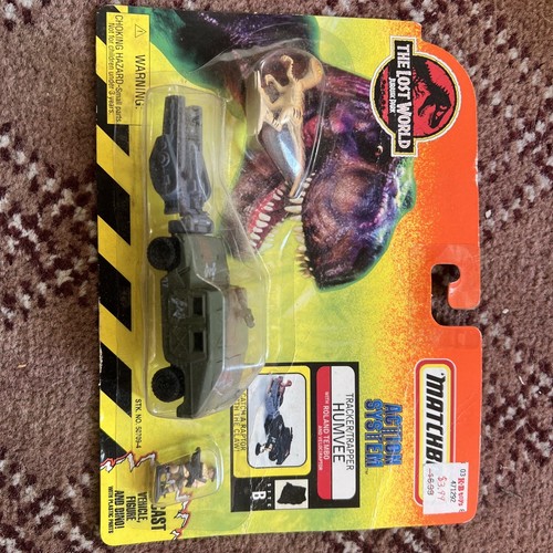 The Lost World Jurassic Park Tracker Trapper Humvee Roland Tembo 1997 ...