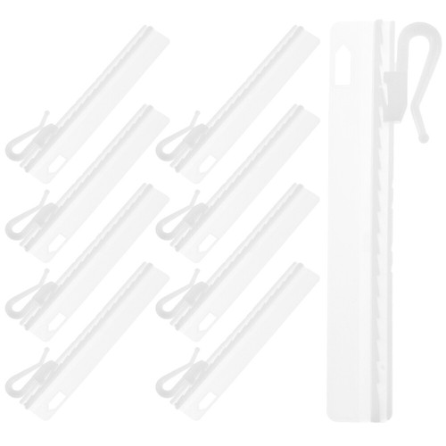 50 Pcs Curtain Adjustment Hook Adjustable Drapery Hooks for Curtains ...