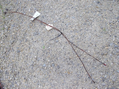 Farmall IH IHC WD9 WD 9 tractor linkage control fuel & choke rod rods w ...