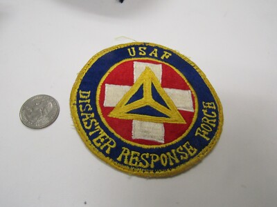 PATCH MILITARY OLDER USAF DISASTER RESPONSE FORCE | eBay