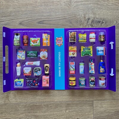 COLES LITTLE SHOP 2 MINI COLLECTION - FULL SET, NO FOLDER - POST WITH ...