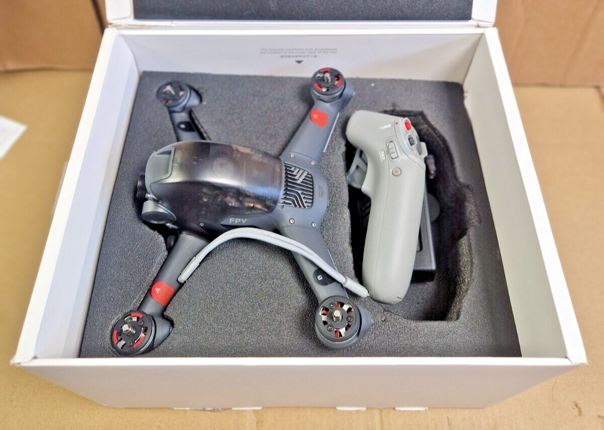 DJI FPV Drone - NO GOOGLES OR 2 HANDED CONTROLLER | eBay