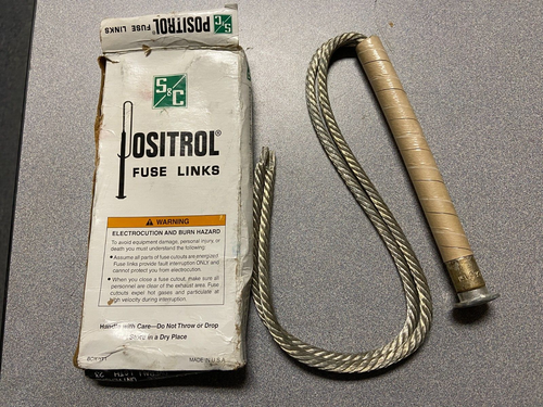 S&C POSITROL FUSE LINK 64150R2 AMP LENGTH 23" | eBay