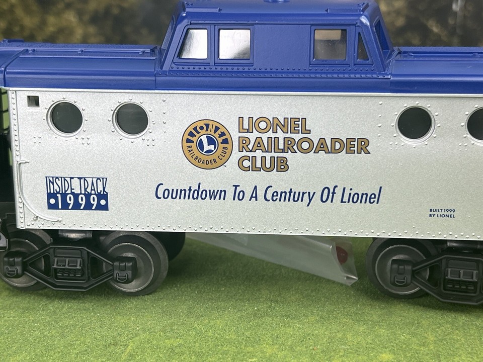LIONEL 6-19774 PORTHOLE CABOOSE LRRC '99 "COUNTDOWN TO A CENTURY OF ...